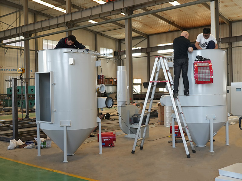 Installation and commissioning of powder production equipment ...